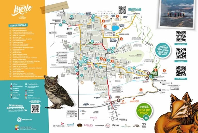 Planos y mapas - Villa de Merlo | Turismo